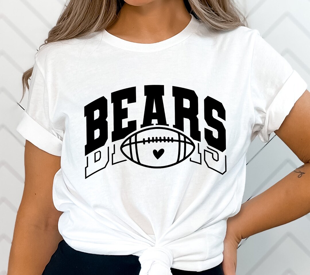 Bears SVG PNG Bears Football Svgbears Mascot Svgbears Cheer - Etsy