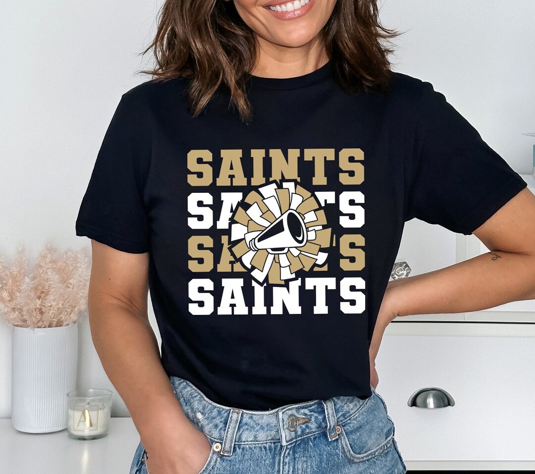 Saint Cheer Svg Saint Saints Cheer Svg Png Sublimation - Etsy