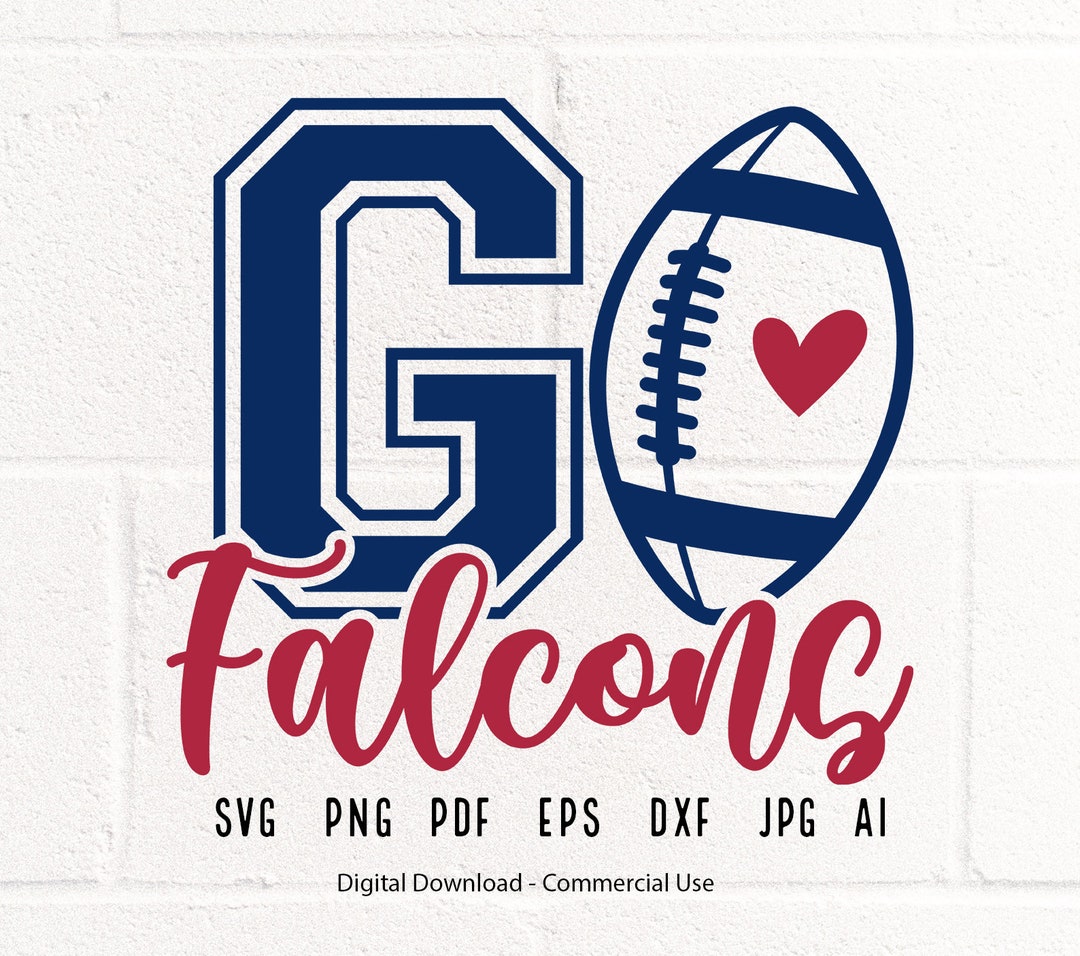 Falcons SVG PNG, Falcons Football Svg, Falcons Svg, Falcons Mascot Svg ...