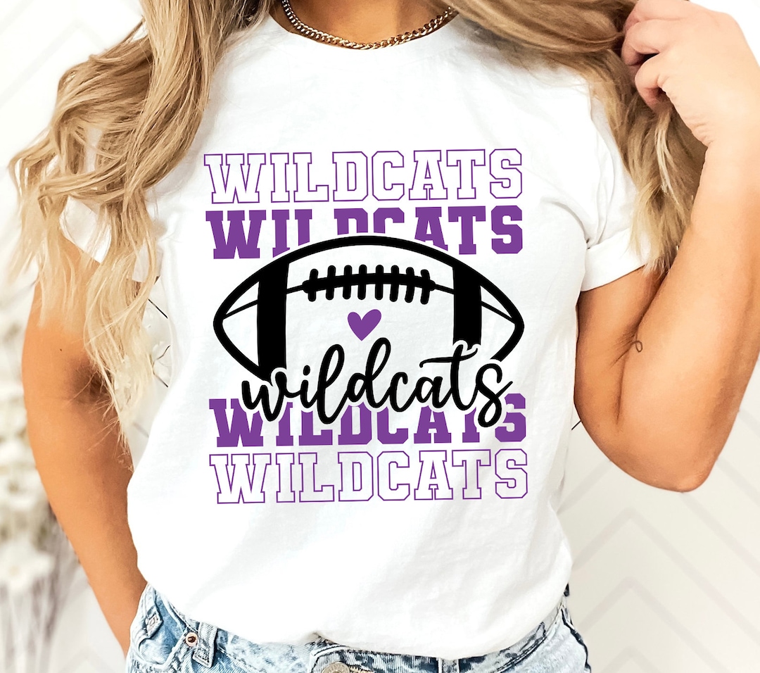 Wildcats SVG Wildcats Mascot Svg Stacked Wildcats Svg - Etsy