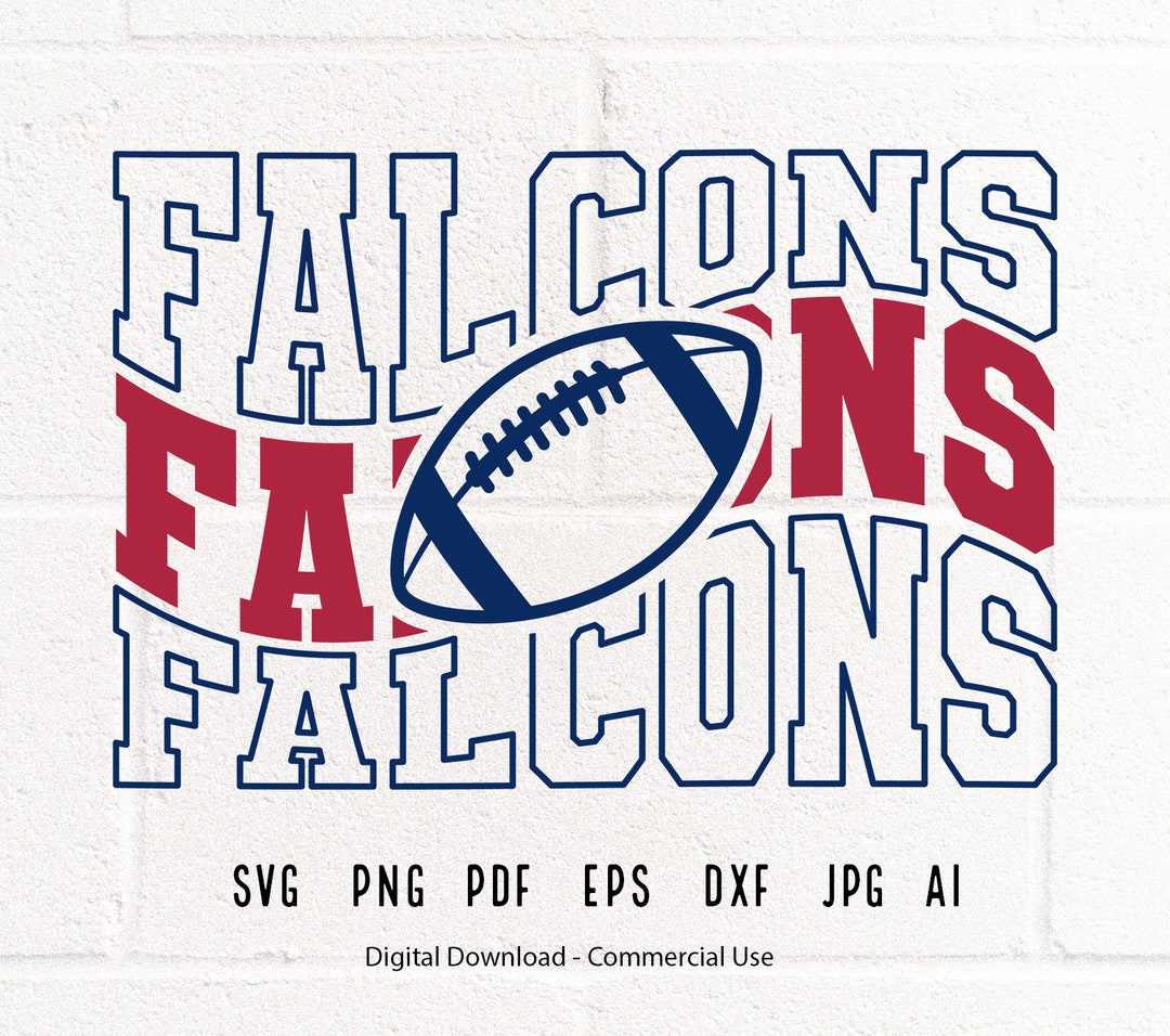 Falcons Football SVG PNG, Falcons Mascot Svg, Falcons Svg, Falcons ...