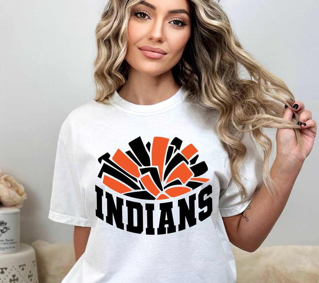 Indians Cheer SVG PNG Indians Mascot Svg Indians Svg - Etsy