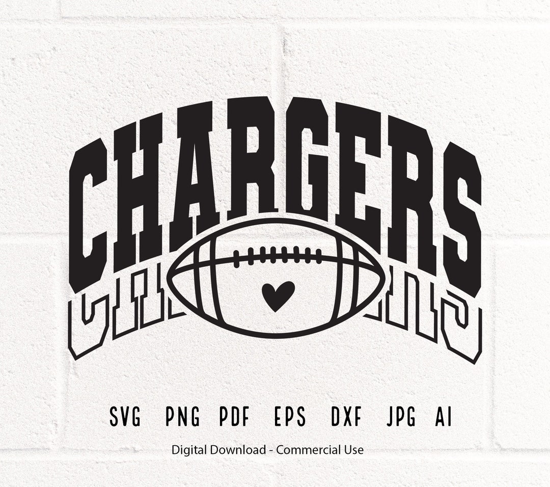 Chargers SVG PNG, Chargers Football Svg,chargers Mascot Svg,chargers ...