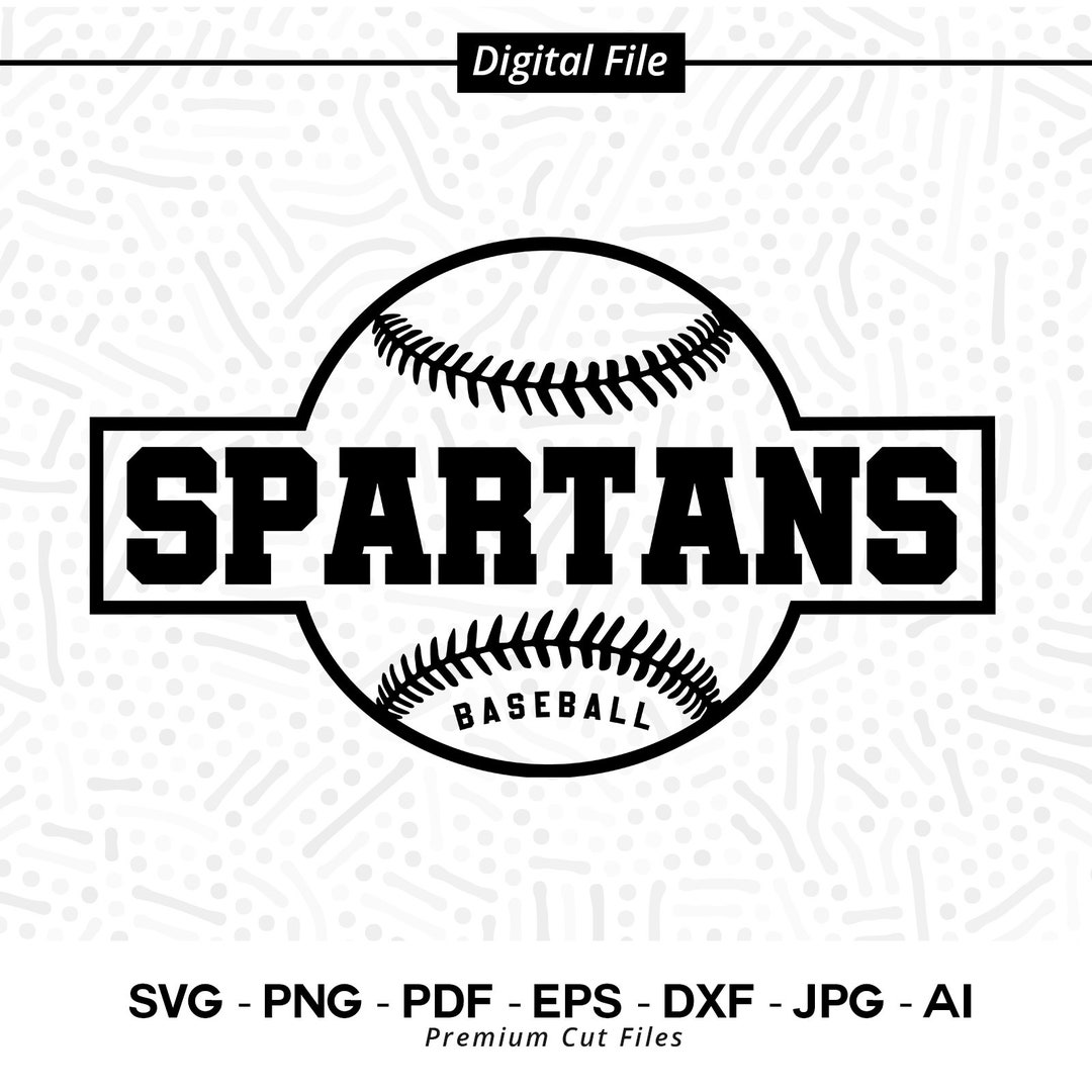 Baseball SVG PNG, Spartans, Baseball, Svg, Spartan Baseball, Spartan ...