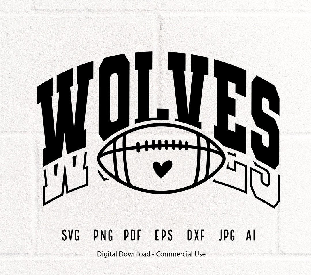 Wolves SVG PNG, Wolves Football Svg,wolves Mascot Svg,wolves Cheer Svg ...