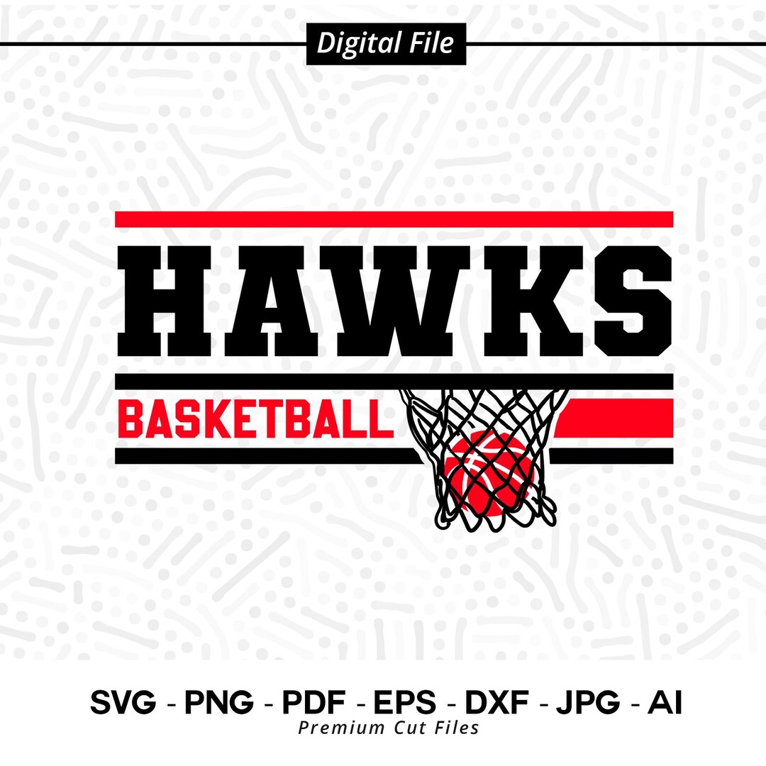 Buy Hawk Basketball Svg, Hawk, Hawks, Basketball Svg, Png, Sublimation ...