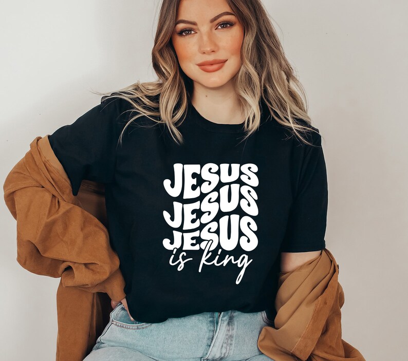 Jesus is King SVG PNG Christian Svg Stacked Jesus Svg Love - Etsy