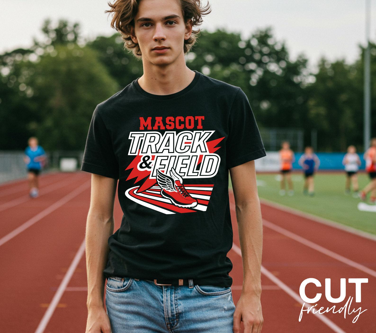 Editable Track & Field Team Design, Custom Name Number (svg, Png, Eps ...