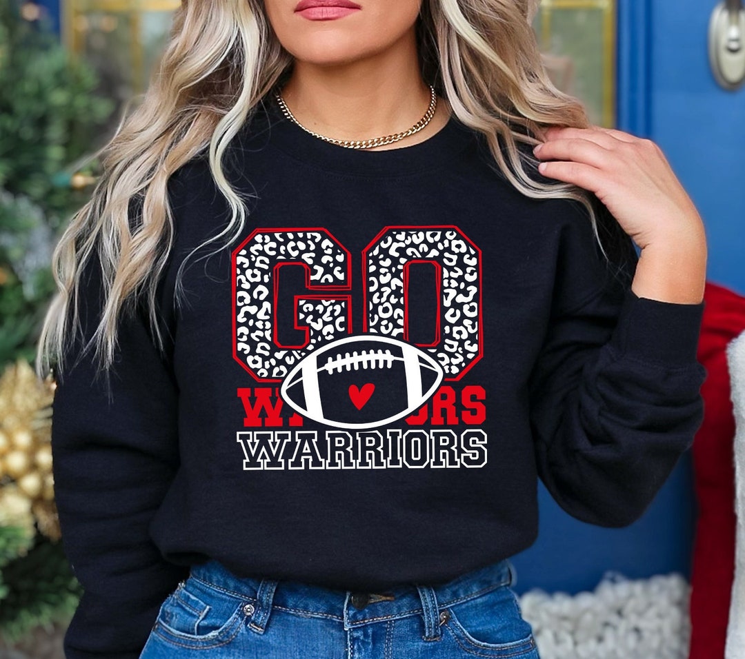 Leopard Go Warriors SVG Go Warriors Svg Warriors Mascot Svg - Etsy