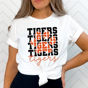 Stacked Tigers Paw SVG Tigers Mascot Svg Tigers Svg Tigers - Etsy