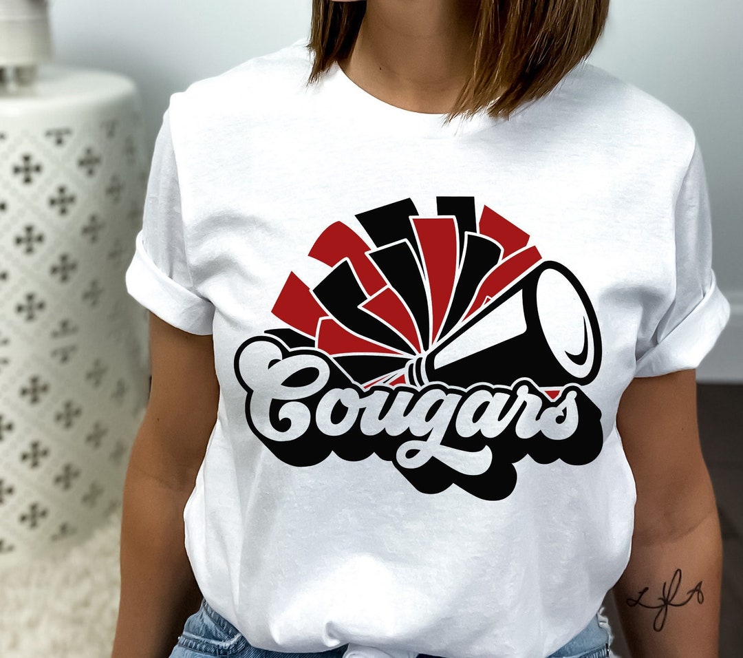 Cougars Cheer SVG PNG Cougars Mascot Svg Cougars Svg - Etsy