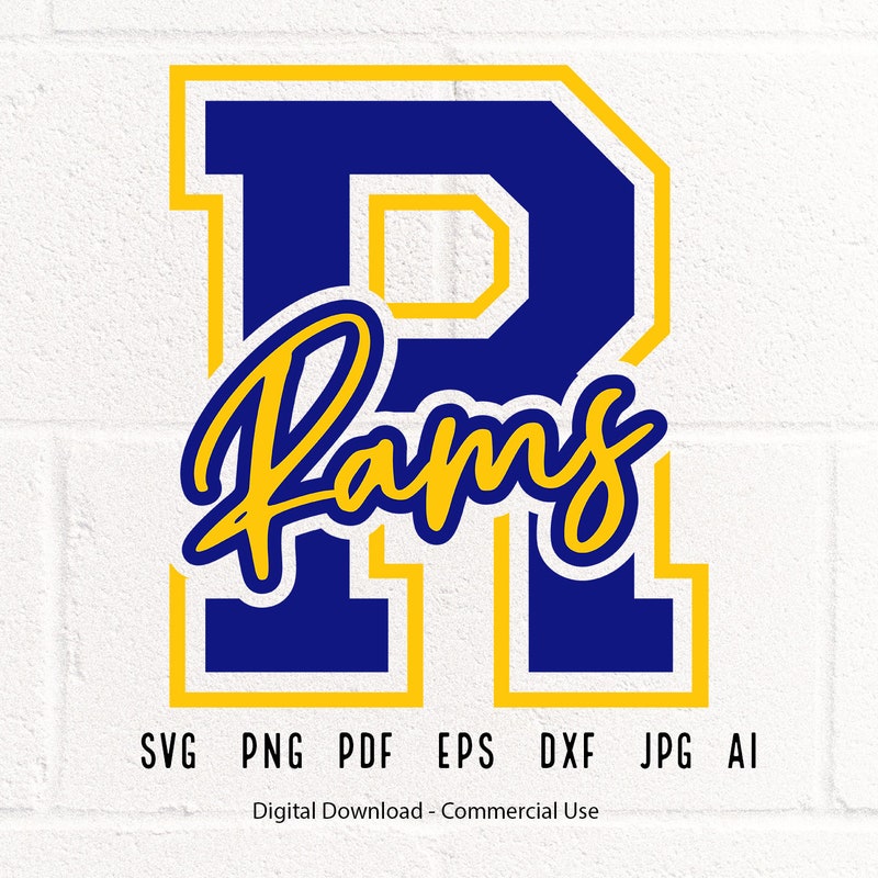 Rams Svg - Etsy