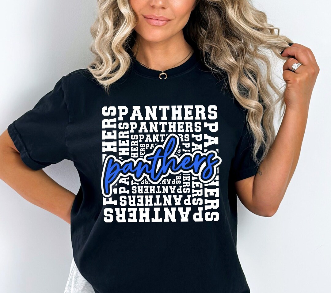 Panthers SVG PNG Panthers Mascot Svg Panthers Cheer Svg - Etsy