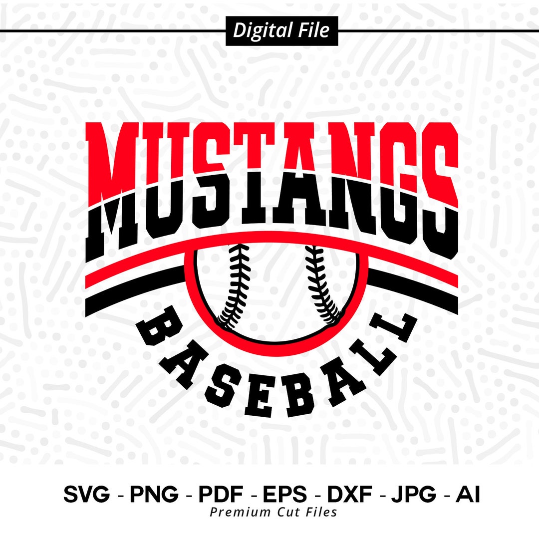 Baseball SVG PNG, Mustangs, Baseball, Svg, Mustang Baseball, Mustang ...