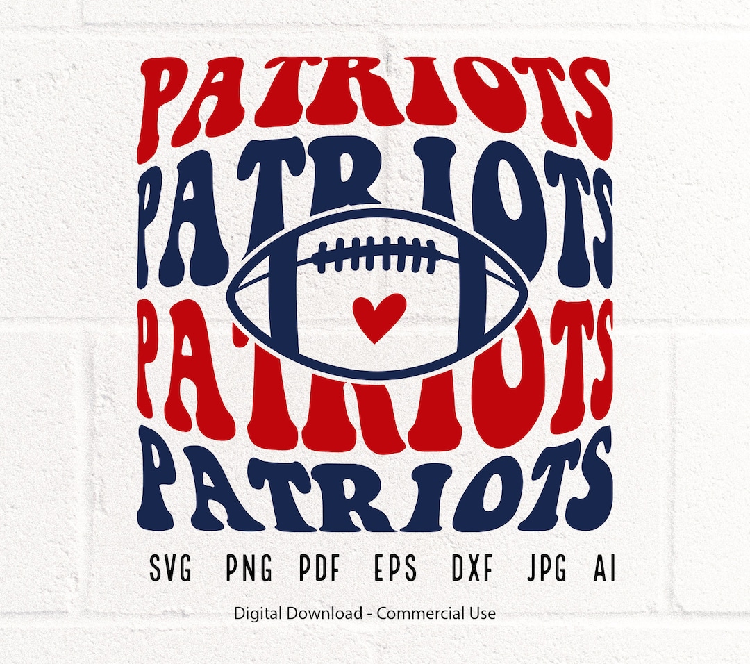 Patriots Football SVG PNG, Patriots Mascot Svg, Patriots Svg, Patriots ...