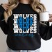 Stacked Wolves SVG, Wolves Mascot Svg, Wolves Svg, Wolves School Team ...