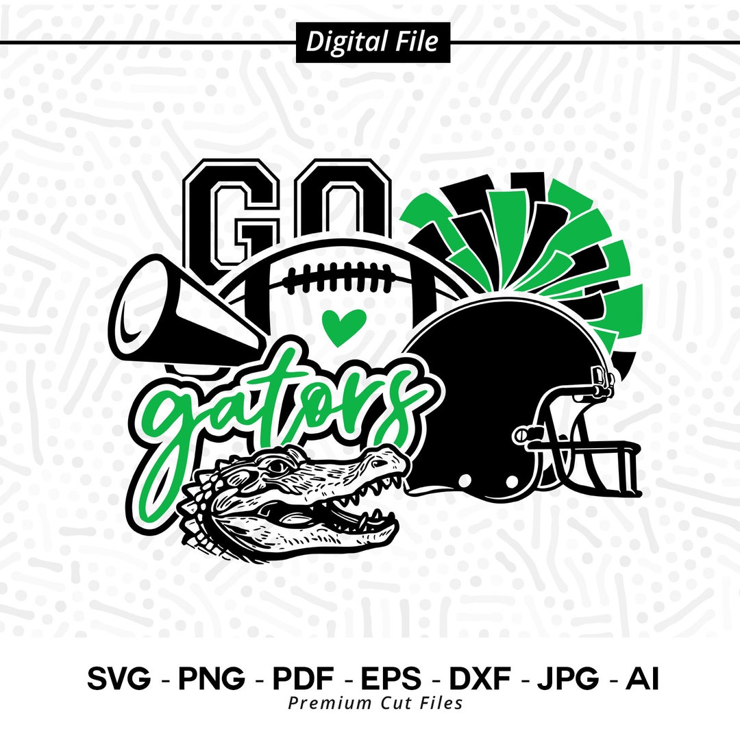 Gators SVG PNG, Gators Face Svg, Gators Football Svg, Gators Mascot Svg ...