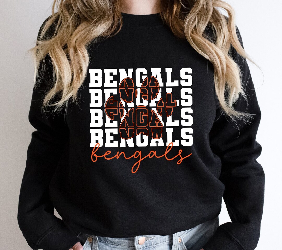 Stacked Bengals Paw SVG Bengals Mascot Svg Bengals Svg - Etsy