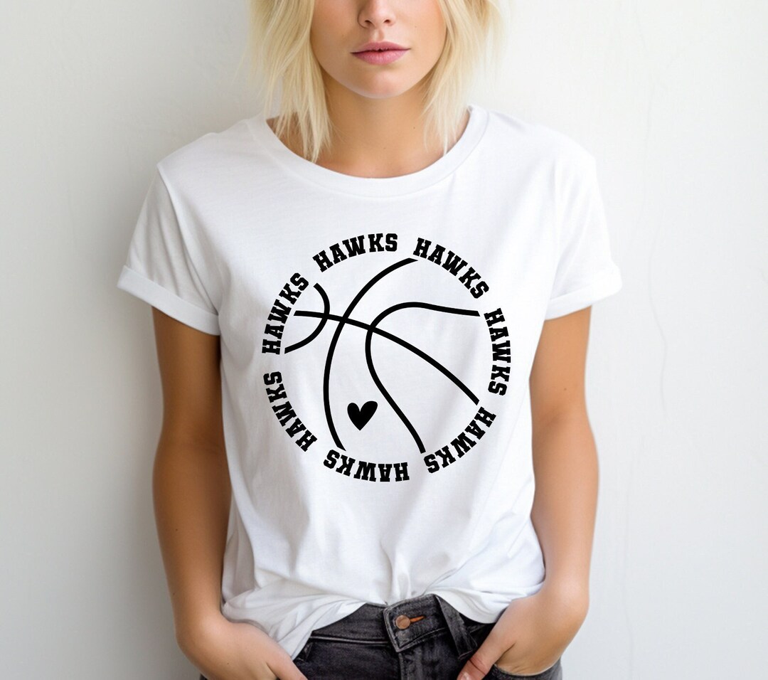 Hawk Basketball Svg, Hawk, Hawks, Basketball Svg, Png, Sublimation ...