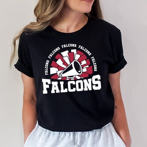 Falcons Cheer SVG PNG, Falcons Mascot Svg, Falcons Svg, Falcons Shirt ...