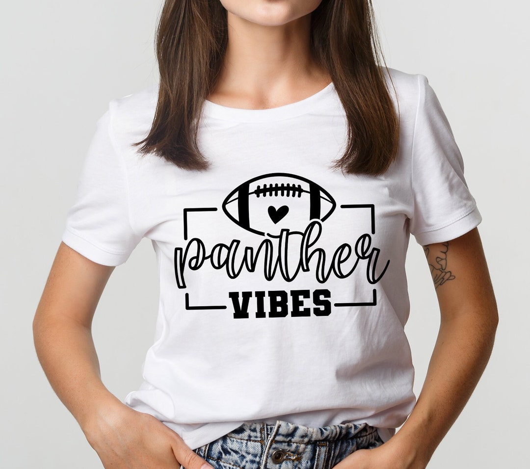 Panther Vibes SVG PNG Panthers Svg Panthers Cheer Svg - Etsy