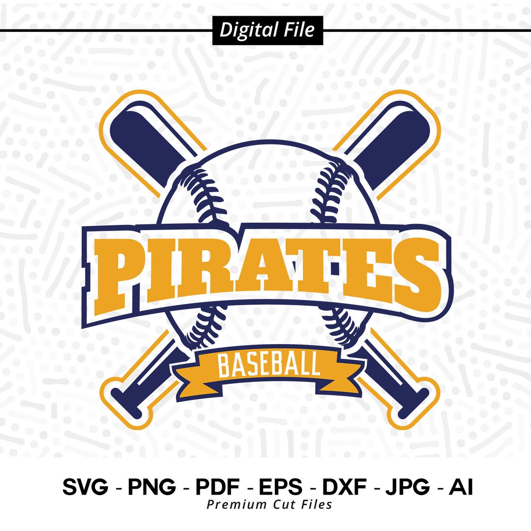 Pirates Baseball SVG PNG, Baseball Svg, Pirates Svg, Baseball Shirt Svg ...