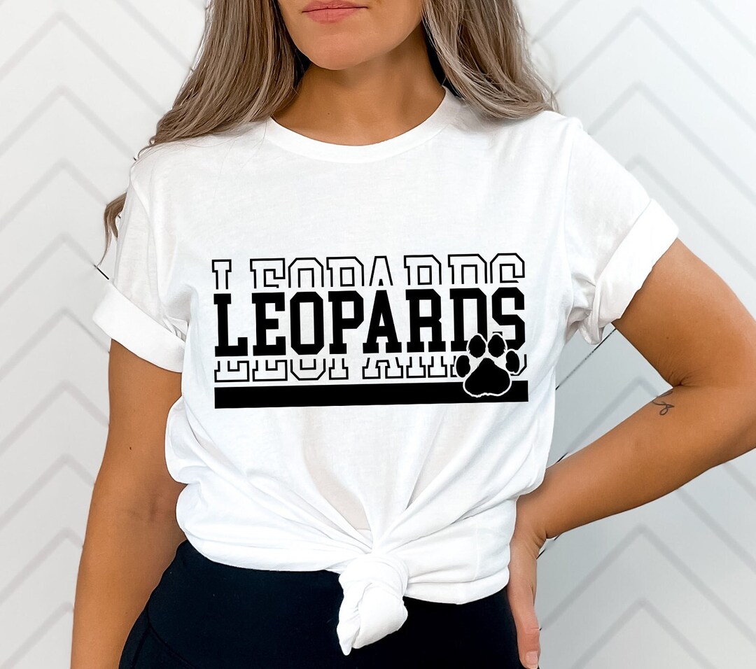 Leopards SVG PNG Leopards Paw Svg Leopards Mascot Svg - Etsy