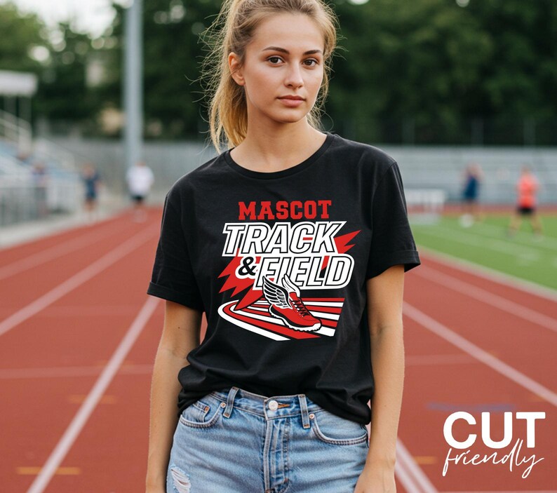 Editable Track & Field Team Design, Custom Name Number (svg, Png, Eps ...