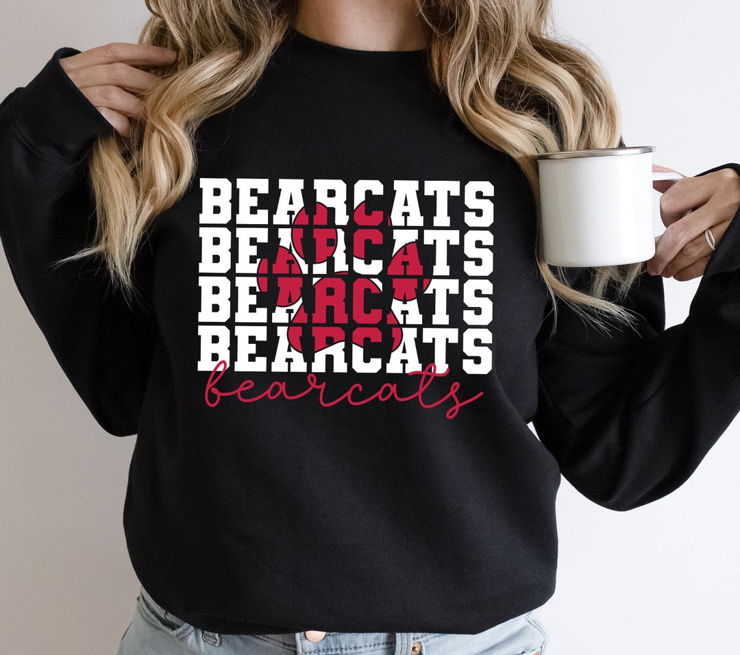 Stacked Bearcats Paw SVG Bearcats Mascot Svg Bearcats Svg - Etsy