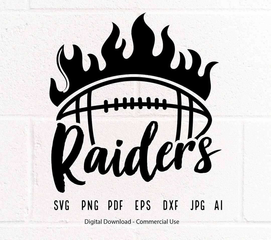 Raider Football Svg, Raider, Raiders, Football Svg, Png, Sublimation ...