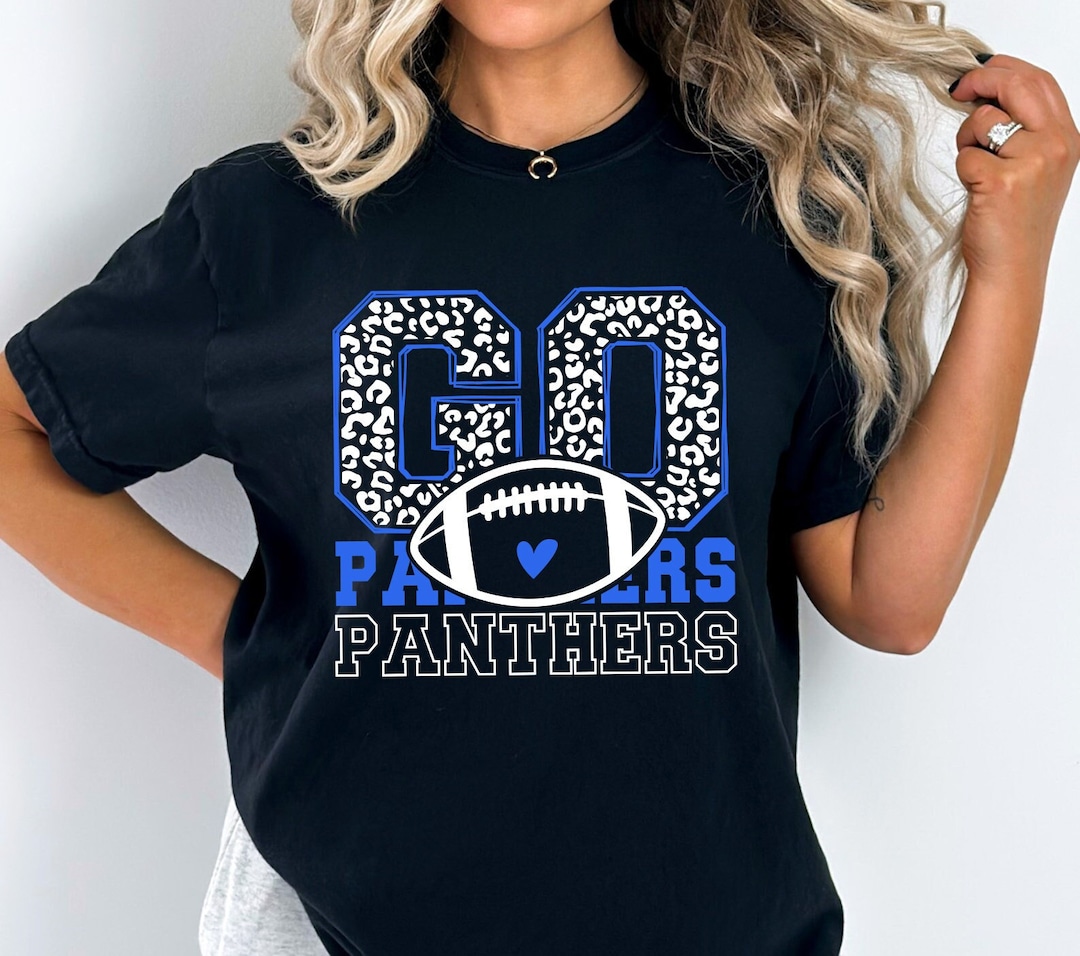 Leopard Go Panthers SVG Go Panthers Svg Panthers Mascot Svg - Etsy