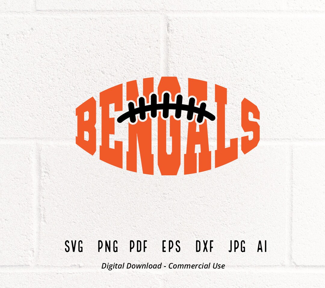 Bengals SVG PNG, Bengals Football Svg, Bengals Mascot Svg, Bengals ...