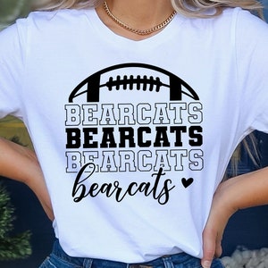 Stacked Bearcats SVG, Bearcats Mascot Svg, Bearcats Svg, Bearcats ...