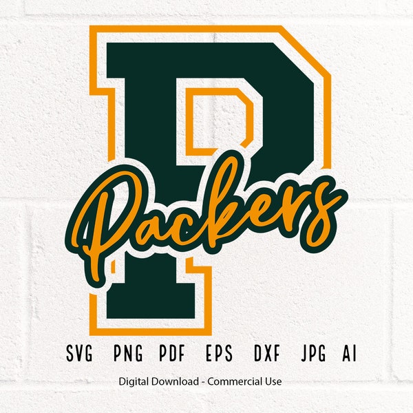 Packers Svg - Etsy