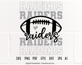 Raider Football Svg, Raider, Raiders, Football Svg, Png, Sublimation ...