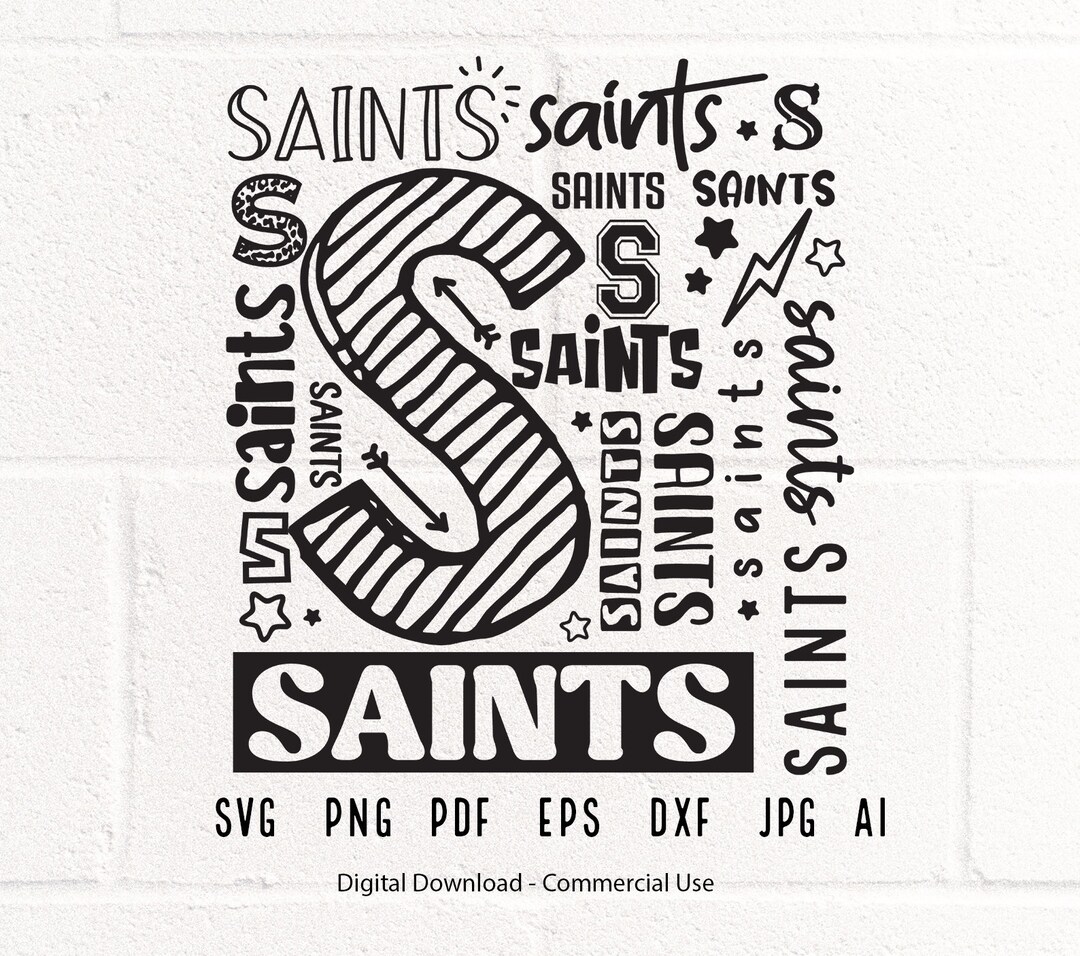 Saint Svg, Saint, Saints, Svg, Png, S, Sublimation, Clipart, Digital ...