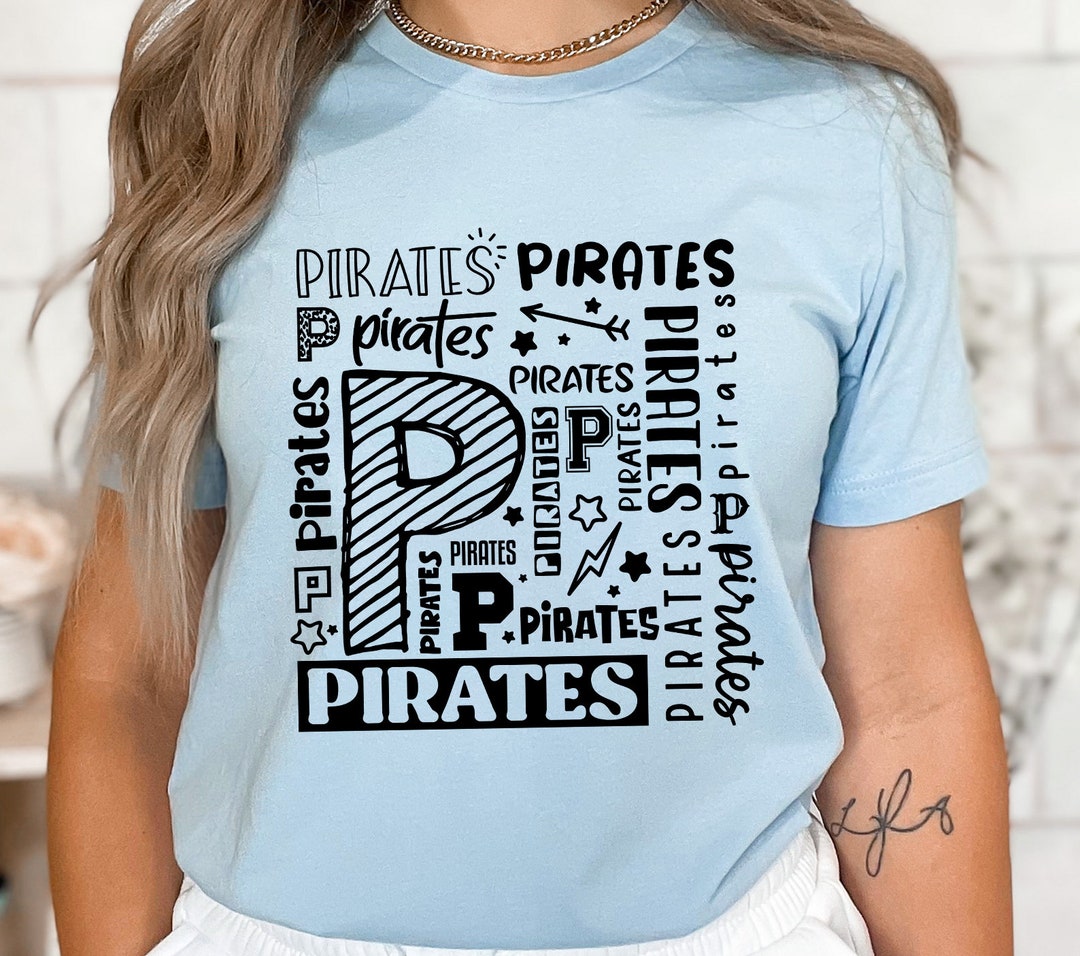 Pirates SVG PNG Pirates Mascot Svg Pirates Typography Svg - Etsy
