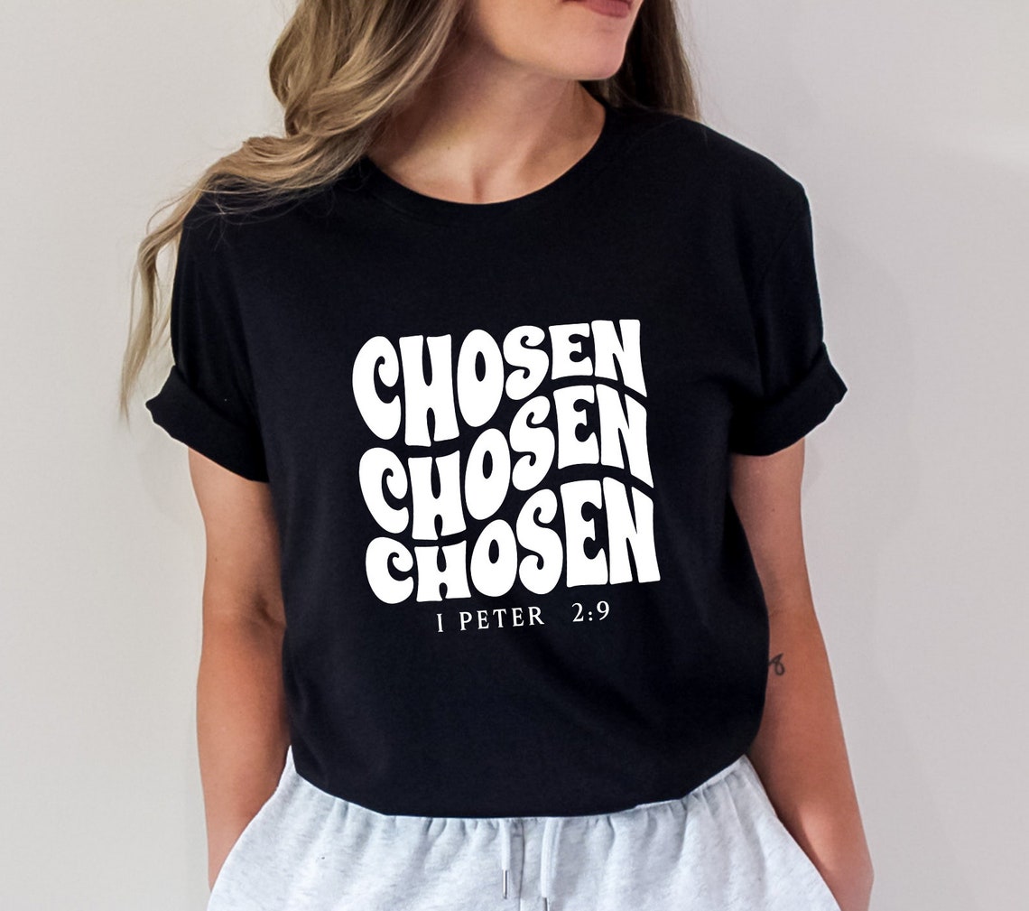 Chosen SVG PNG I Peter 2:9 Svg Bible Verse Svg Worthy Svg - Etsy