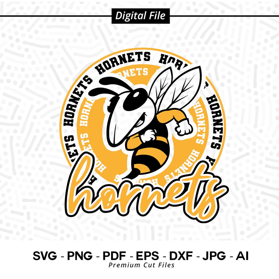 Hornets SVG PNG, Hornets Face Svg, Hornets Sport Svg, Hornets Shirt ...