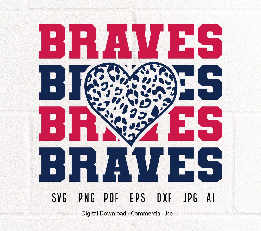 Brave Heart Svg, Brave, Braves, Heart Svg, Png, Sublimation, Heart ...