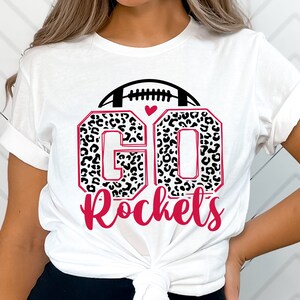 Leopard Go Rockets SVG, Rockets Football Svg, Rockets Svg, Rockets ...