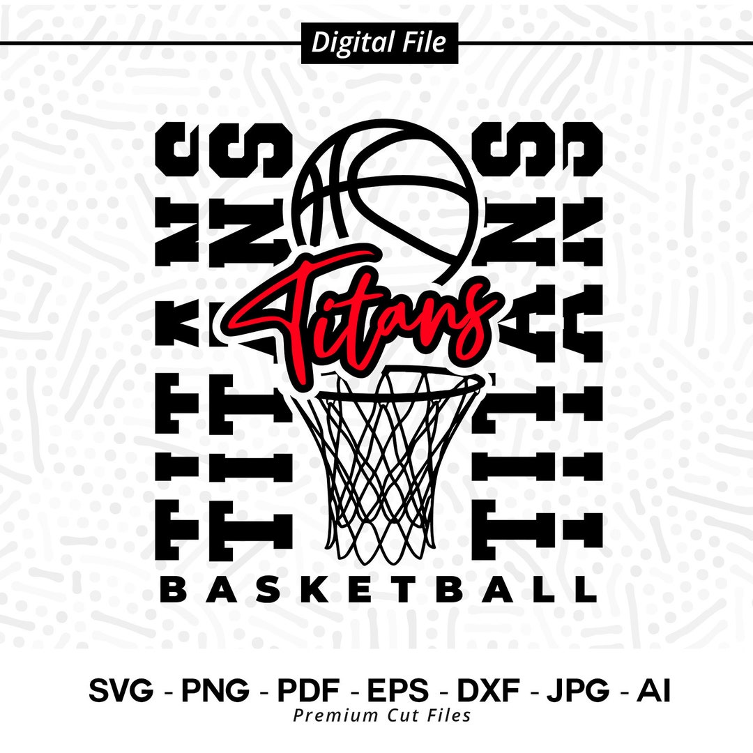 Titan SVG PNG, Titan Basketball Svg, Titans, Basketball Svg, Titan ...