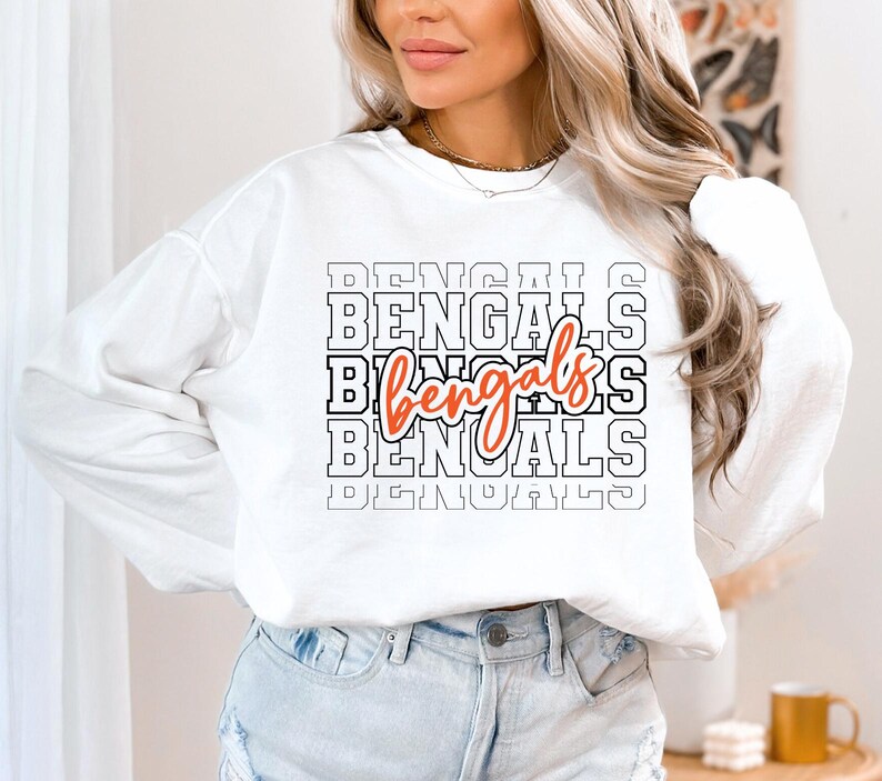 Bengals SVG PNG Bundle, School Spirit Typography (digital Download) - Etsy