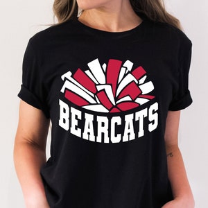 Bearcats SVG PNG, Bearcats Cheer SVG, Bearcats Mascot Svg, Bearcats Pom ...