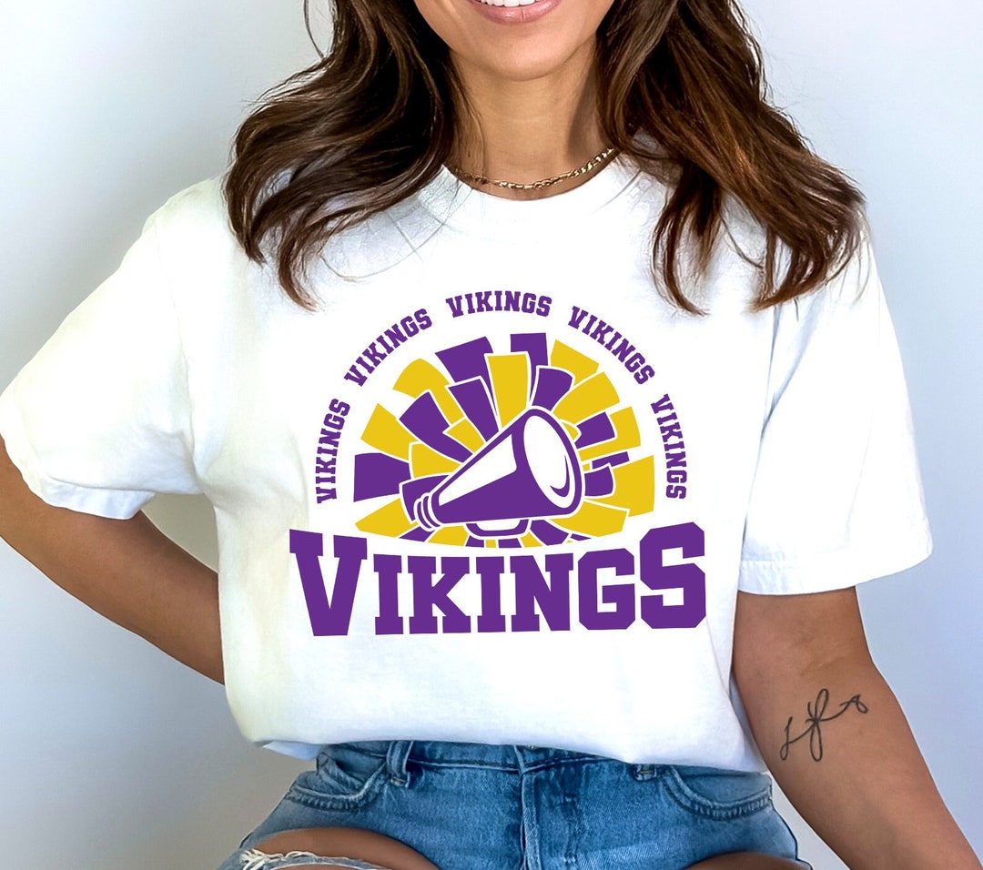 Vikings Cheer SVG PNG Vikings Mascot Svg Vikings Svg - Etsy