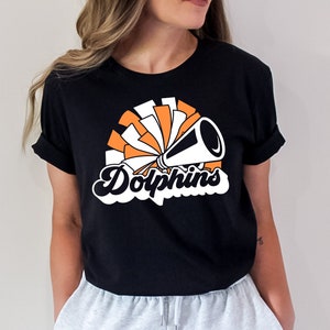 Dolphin Cheer Svg, Dolphin, Dolphins, Cheer Svg, Png, Sublimation, Pom ...