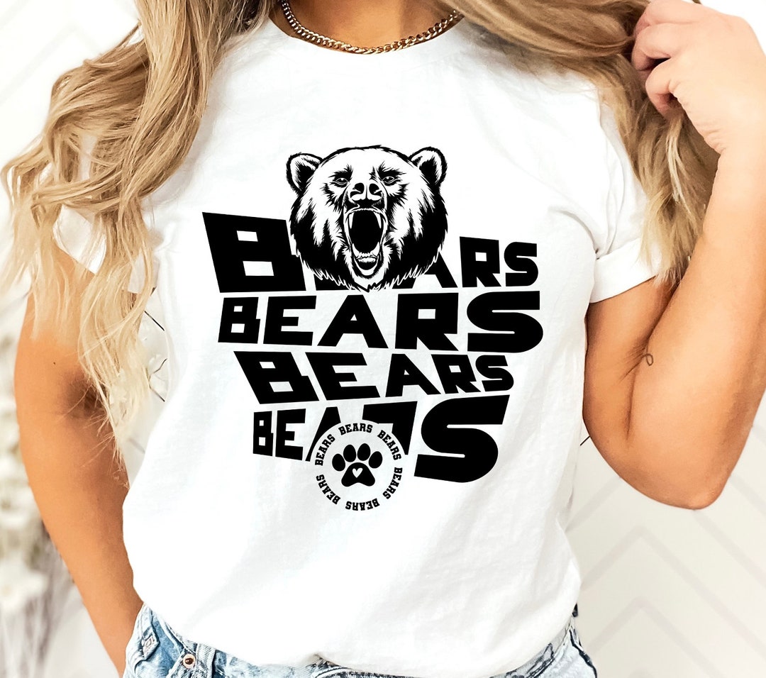 Bears SVG PNG Bears Face Svg Bears Paw Svg Bears Mascot - Etsy