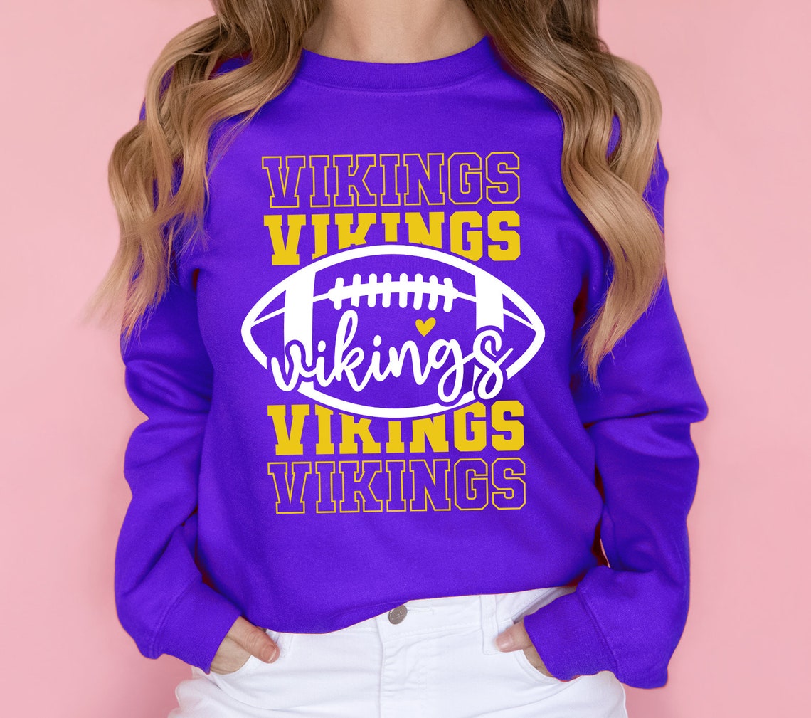 Vikings SVG Vikings Mascot Svg Stacked Vikings Svg Vikings - Etsy