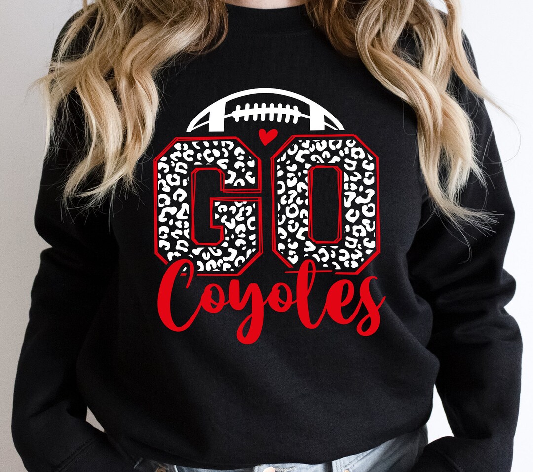 Leopard Go Coyotes SVG Coyotes Football Svg Coyotes Svg - Etsy