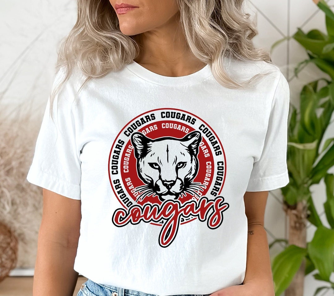 Cougars SVG PNG Cougars Face Svg Cougars Mascot Svg Cougars - Etsy